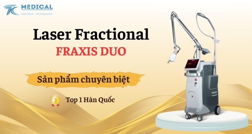 Cách dùng máy Laser Fractional Fraxis Duo hiệu quả