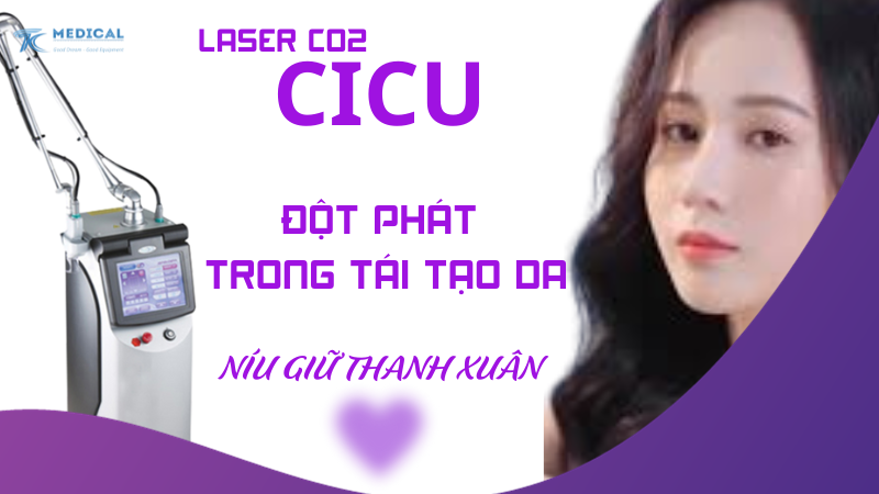 LASER FRACTIONAL CO2 CICU ĐỘT PHÁ TRONG TÁI TẠO DA Trang của tôi